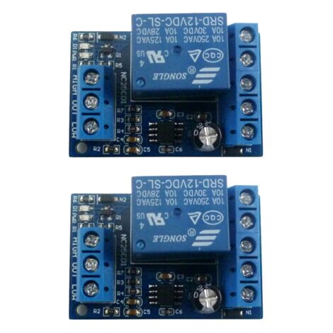 2X 2 in 1 Pump Pour Controller Automatic DC12V Liquid Level Sensor ...