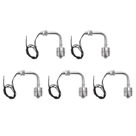 5X Liquid Level Right Angle Float Switch Stainless Steel for Aquarium