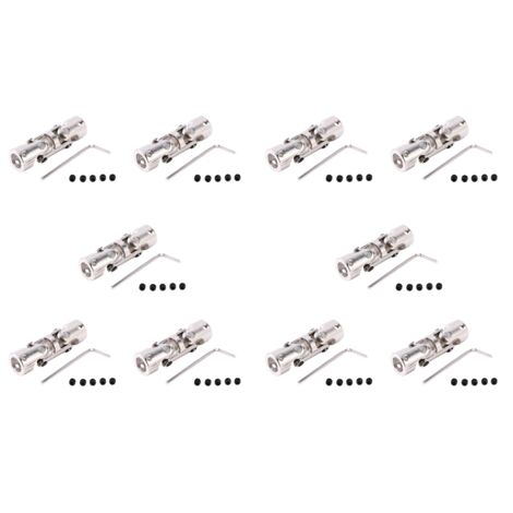 10X Remote Control Universal Joint Double Cardan Couplings with Screw ...