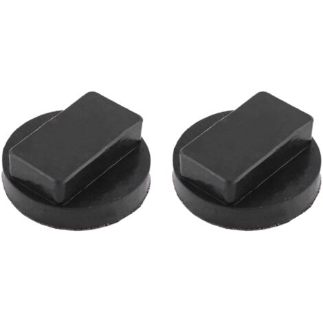 2X Jack Jacking Point Pad Hard Rubber Lifting Support for Kingdom- Adapter