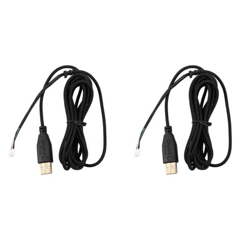 2X USB Mouse Cable Line for Deathadder 2013 Approx. Replacement 2.1M 5 ...