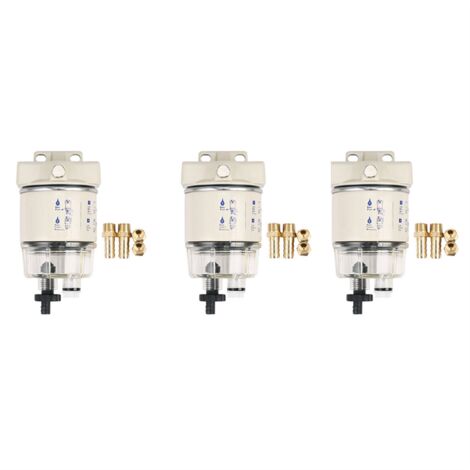 3X Crude Oil Engine Fuel Filter Separator R12T for 140R 120AT S3240 NPT