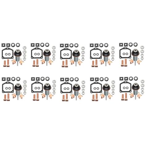 10X Starter Solenoid Repair Rebuild Kit Contacts Parts Fit for 228000 ...