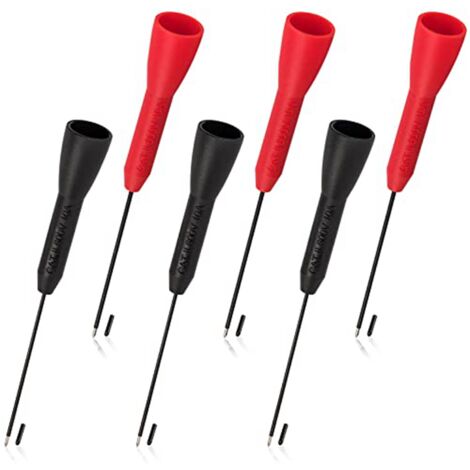 6 Pack 2mm Needle Test Probes, 600V/10A Non-Destructive Multimeter for ...