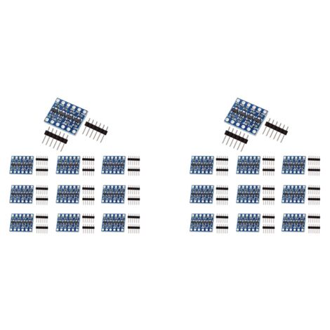 20Pcs 4 Channel Serial IIC I2C Logic Level Converter Bidirectional ...