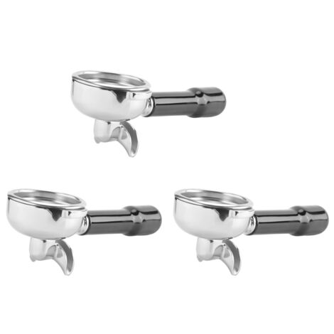 3X Stainless Steel Coffee Machine Bottomless Filter Holder 58MM for ...