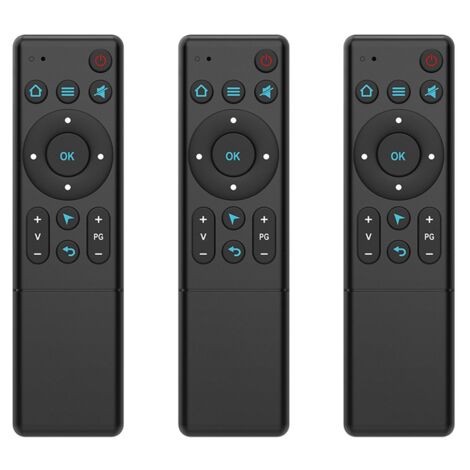 3X M5 Bluetooth 5.2 Air Mouse Wireless Infrared Learning Remote Control ...