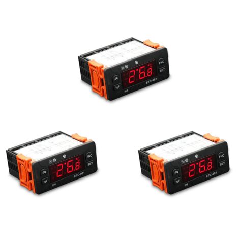 3X ETC-961 Thermostat Temperature Controller Humidity Control ...