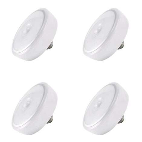 4X 15W Motion Sensor Light Bulb - Super Bright LED Motion Activated ...