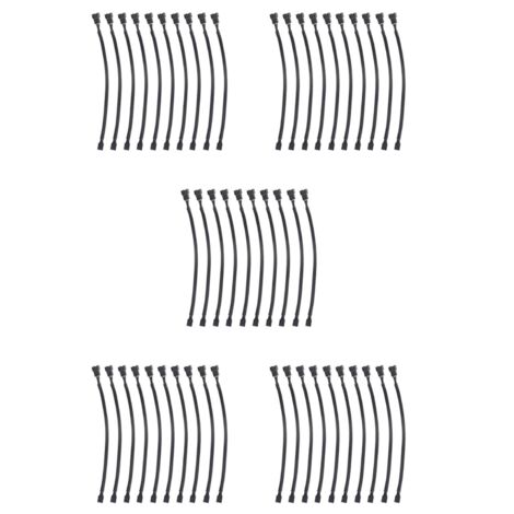 50Pcs 4 Pin Series PWM Fan Extension Power Cable Housing Male Connector ...
