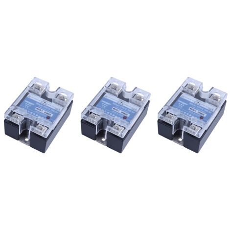 3X-1 D4825 Single Phase Solid State Relay SSR 25A DC 3-32V AC 24-480V