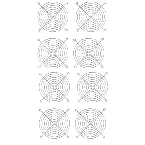 8X Metal Mesh Computer Fan Guard