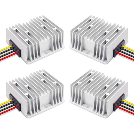4X 48V Step Down to DC 12V 20A 240W Converter / Regulator Power Reducer ...
