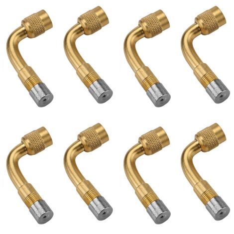 8X 90 Degree Tire Pump Tube, Inflation Nozzle, Extension, Elbow, Tire ...