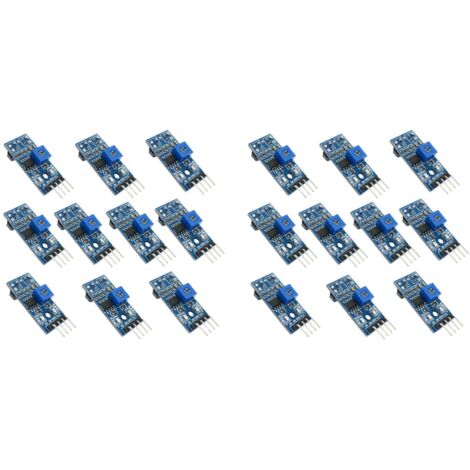 20Pcs TCRT5000 Infrared Reflective Sensor Module Line Barrier IR Track ...