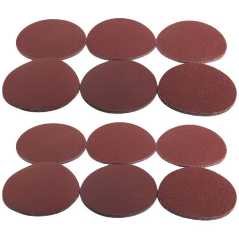60pcs/set 5 inch 125mm Round Sand Disc Sanding Sheets 80/100/120/180 ...