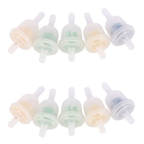 10X Plastic Fuel Filter 3mm I/D x 5.5mm O for Mini Dirt Bikes ...