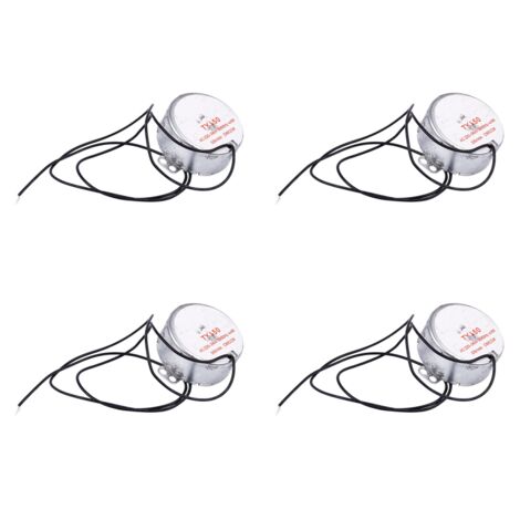 4X AC 220V-240V 5/6RPM 4W 50CCW 7mm Diaphragm Fan Synchronous Motor