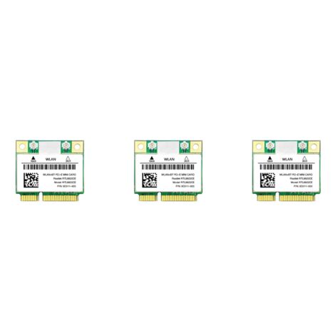 3X RTL8822CE 1200Mbps 2.4G/5Ghz 802.11AC WiFi Network Card Mini PCIe ...