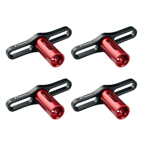 4X 17MM Metal Wheel Nut Socket Hex Key Tool for 1:8 SUMMIT E- Off-Road ...