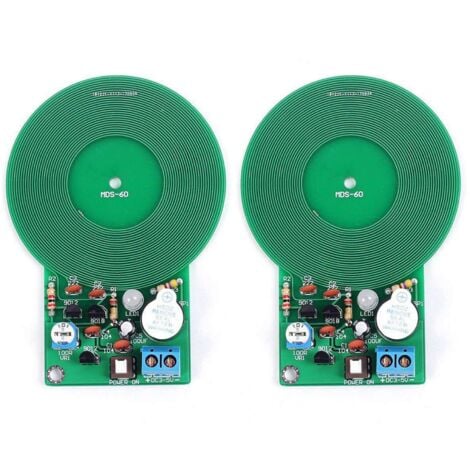 2X Simple Metal Detector Less than 60mm, for Assemble Kit, DIY ...