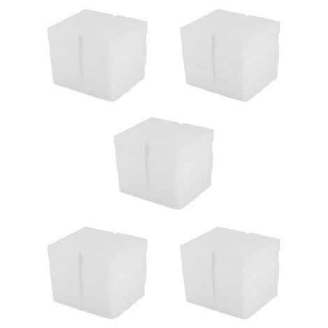 100X60X20mm 50Pcs Magic Sponge Eraser Melamine Cleaner-White
