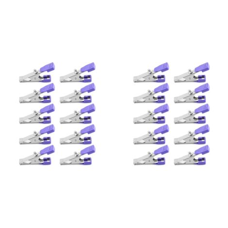 Veterinary Electrode Clip, 20 Pack Precise Universal Multi-Function ...