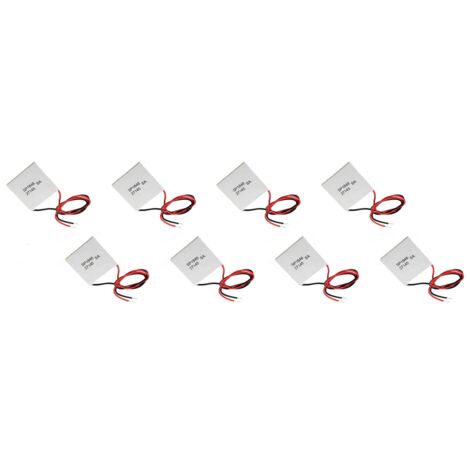 8Pcs Series 40X40Mm Thermoelectric Power Generator SP1848-27145 Peltier ...