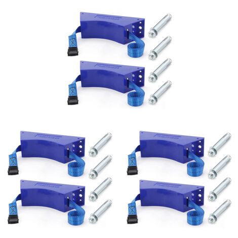 6PCS Propane Tank Holder Wall Mounted Cylinder Gas Bottle ABS with ...