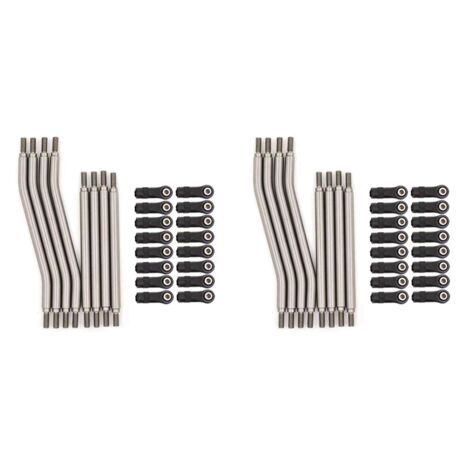 16X Metal Steering Link Suspension Pull Rod for Axial Capra AXI03004 1/ ...