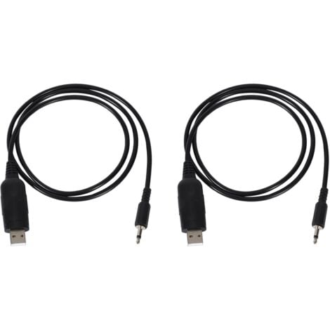 2x USB CI-V Cat Interface Cable for Icom CT-17 Radio IC-706