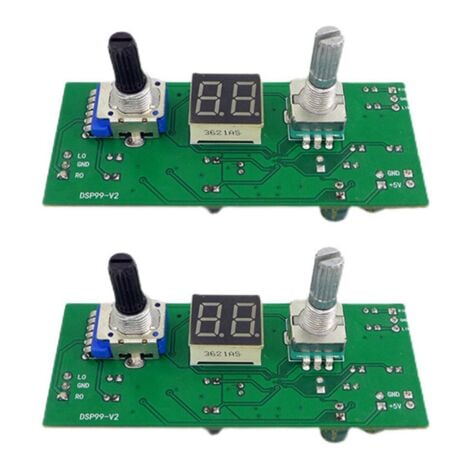 2X DSP Digital Reverberation Karaoke Reverb Board KTV Mixer Effector Module