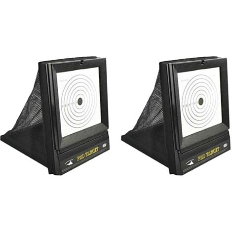 2X Portable Outdoor Targets for and Reusable Pellets with Capture Trap