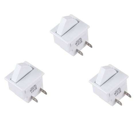 3X Refrigerator Door Lamp Light Switch Replacement Part Kitchen 5A 125V