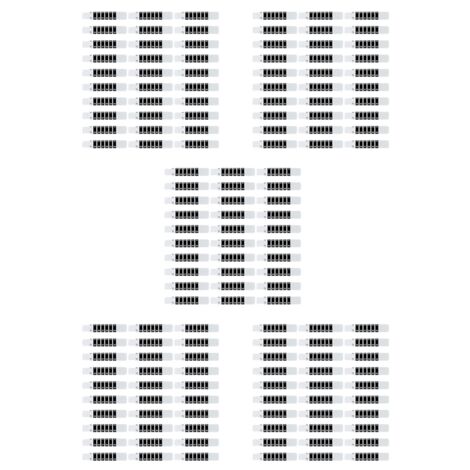 150 Pieces Forehead Thermometer Strips Adhesive Reusable Stickers ...