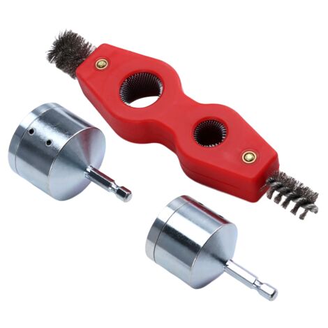 Copper Pipe Cleaner, 15mm/22mm Cleaner and Drill Tube Cleaning Brush ...