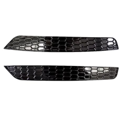 1Pair Rear Bumper Honeycomb Reflector Cover Trim Styling for Golf 6 Bar ...