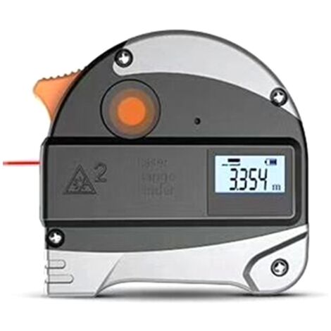 Usb 2 in 1 Rangefinder 5m Tape LCD Distance Meter Building Measurement ...