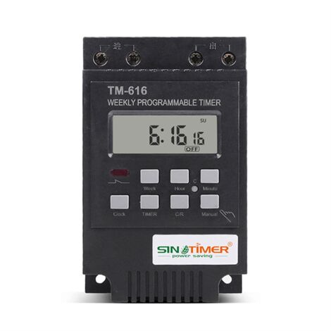 TM616B-4 Time Control Switch Intelligent Timer Street Light Power ...