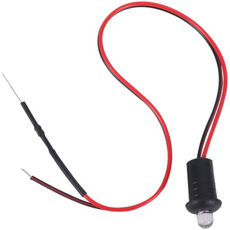 12V Flashing Dummy Fake Car Alarm Dash Mount Led Light(Red)