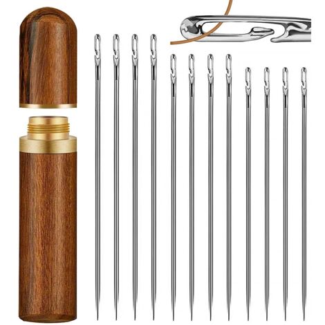 Self-Threading Needles,Sewing Needles for Hand Sewing,for the Elderly ...