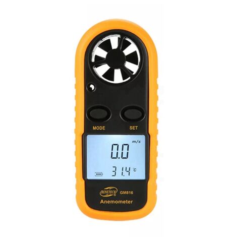 Digital Anemometer GM816 Wind Speed Measuring Instrument Power Level