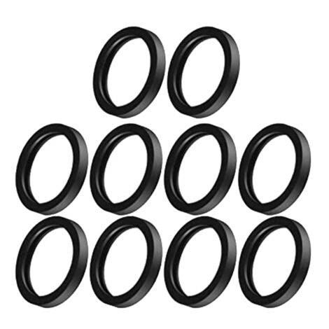 10PCS Rubber Ring Can Black Gasket Gas Spout Gaskets Fuel Washer Seals ...