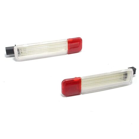 1Pair LED Door Panel Courtesy Light for H2 Escalade Interior Welcome Lamp