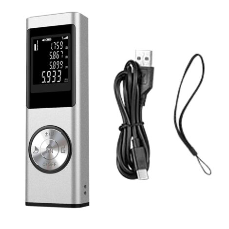 40M Smart Digital Laser Distance Meter Range Portable Rangefinder ...