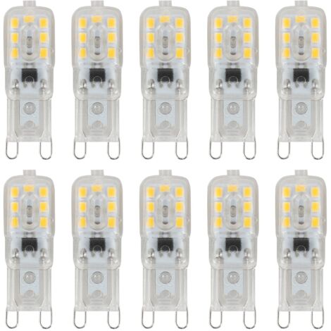 10 X G9 5W LED Dimmable Capsule Bulb Replace Light Lamps AC220-240V ...
