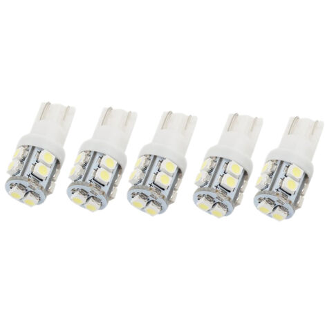 20P PCS T10 10 SMD LED Car Side Wedge Light Lamp Bulb 12V White