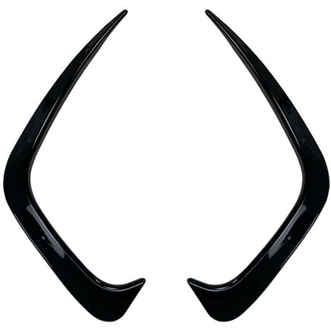 Car Rear Bumper Side Canard Cover Trim Splitter Wing Spoiler for - G20 ...