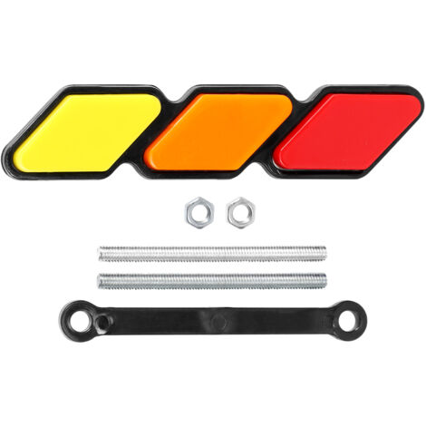 Tri-Color Front Grille Badge Emblem for 4Runner