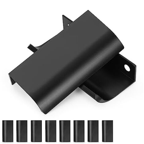 10Pcs Modern Finger Edge Pulls, 80mm/2.7Inch Aluminum Hidden Tab Pull ...